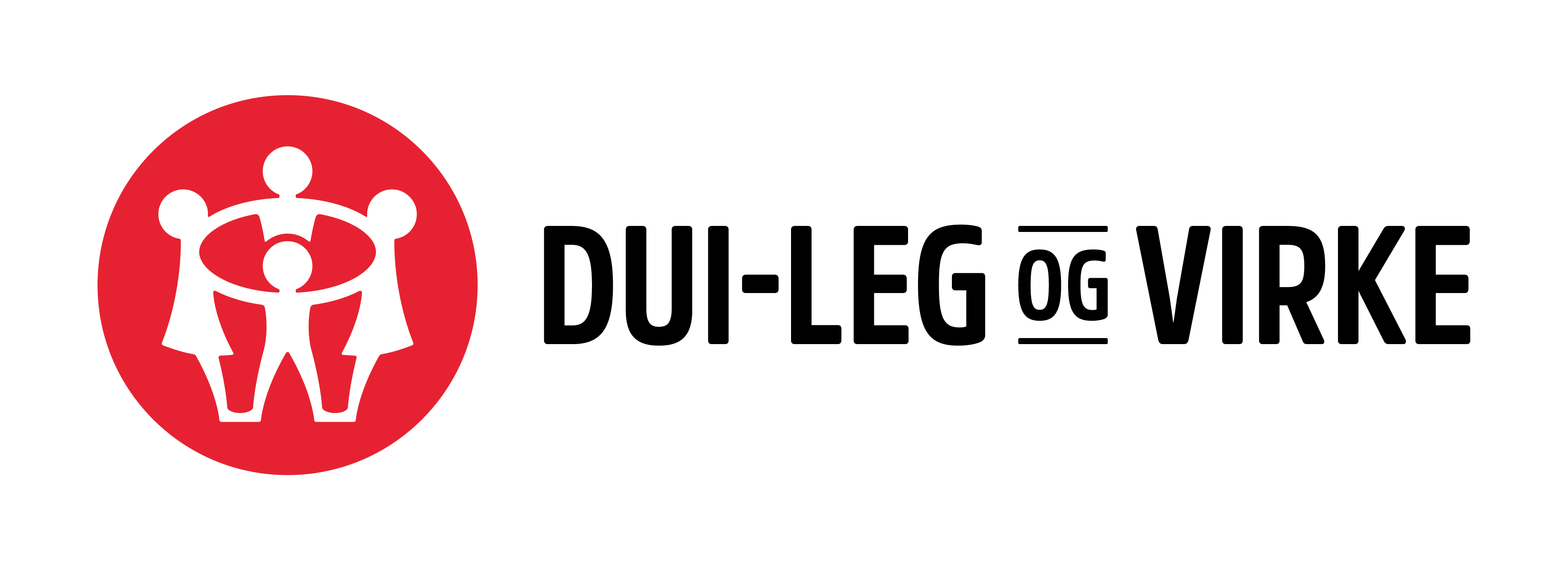 DUI_Logo_2018_04_Navn+Rød_cirkel_venstrestillet - DUI-LEG og VIRKE